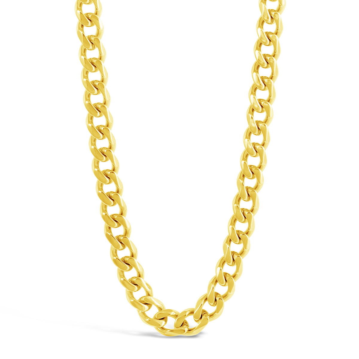 MT - 20" Curb Chain Necklace Gold– Island Charms AMI